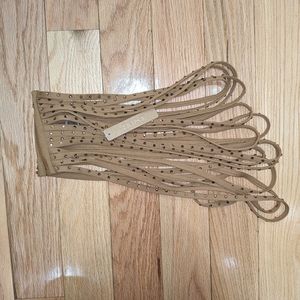 SKIMS | Swim | Nwt Skims Rhinestone Swim Set In Almond | Poshmark